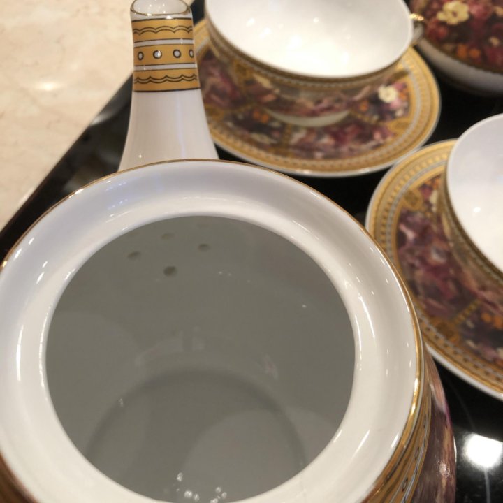 Новый Чайный сервиз на 4 персоны Фарфор в Москве, цена 3 500 руб ...