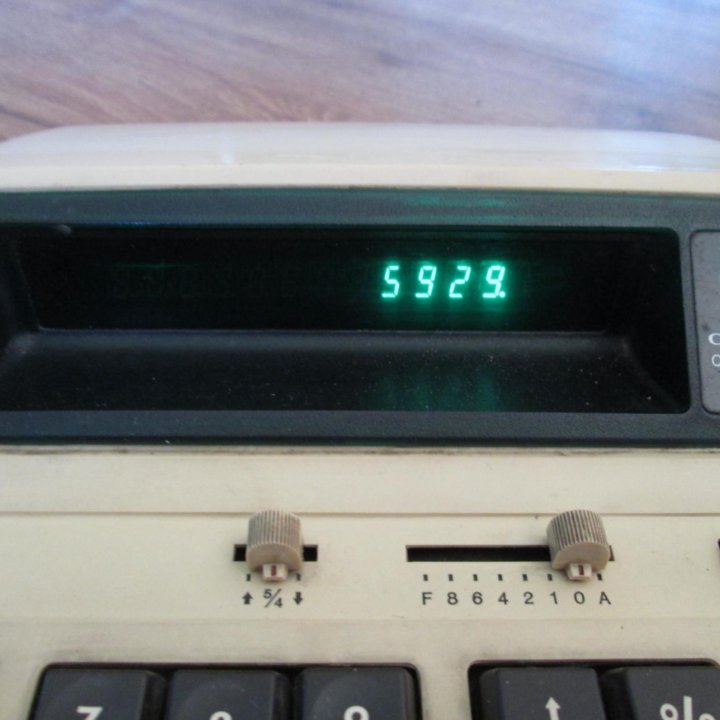 Калькулятор ламповый 220В SHARP CS-2108 в Москве, цена 700 руб. | Объявления о продаже в ...
