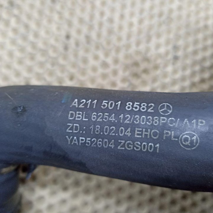 Патрубок радиатора Mercedes W211 в Москве, цена 1 500 руб. | Объявления ...