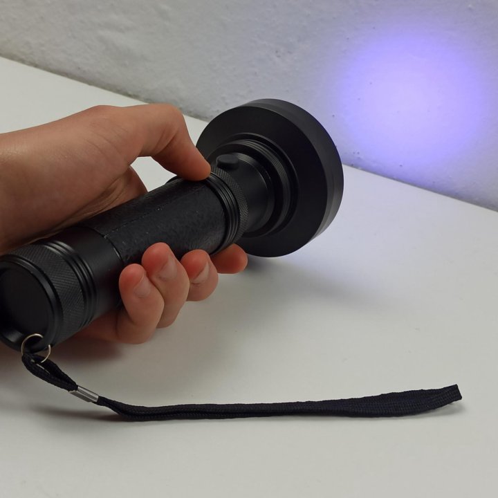 Новый ультрафиолетовый фонарь UV 100 LED, 395 Nm в Москве, цена 1 500 ...