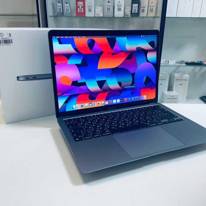 MacBook Air M1 2020 8/256 на гарантии Apple (601) в Москве, цена 64 900 ...