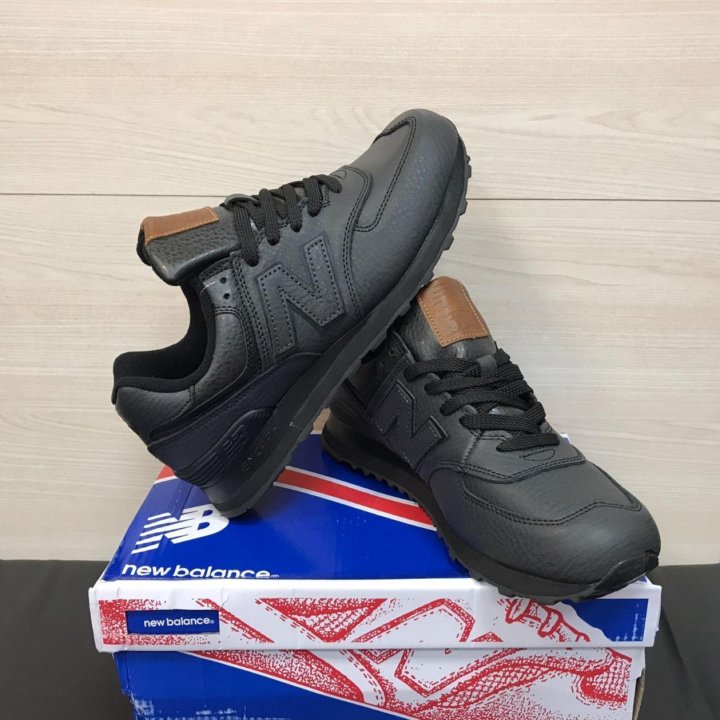 Кроссовки New Balance 574 мужские кожаные в Москве, цена 3 400 руб ...
