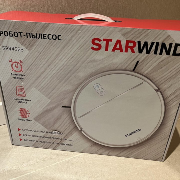 Новый Робот пылесос starwind в Москве, цена 4 000 руб. | Объявления о ...