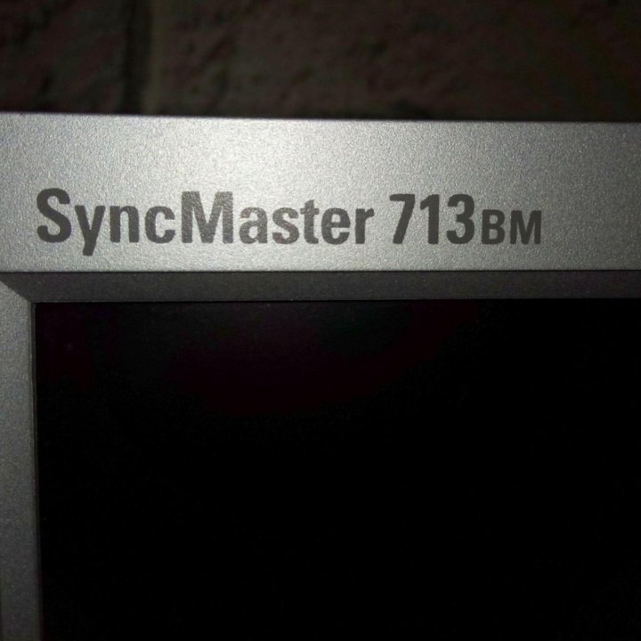Монитор Samsung SyncMaster 713 bm диагональ 44 см в Москве, цена 500 ...