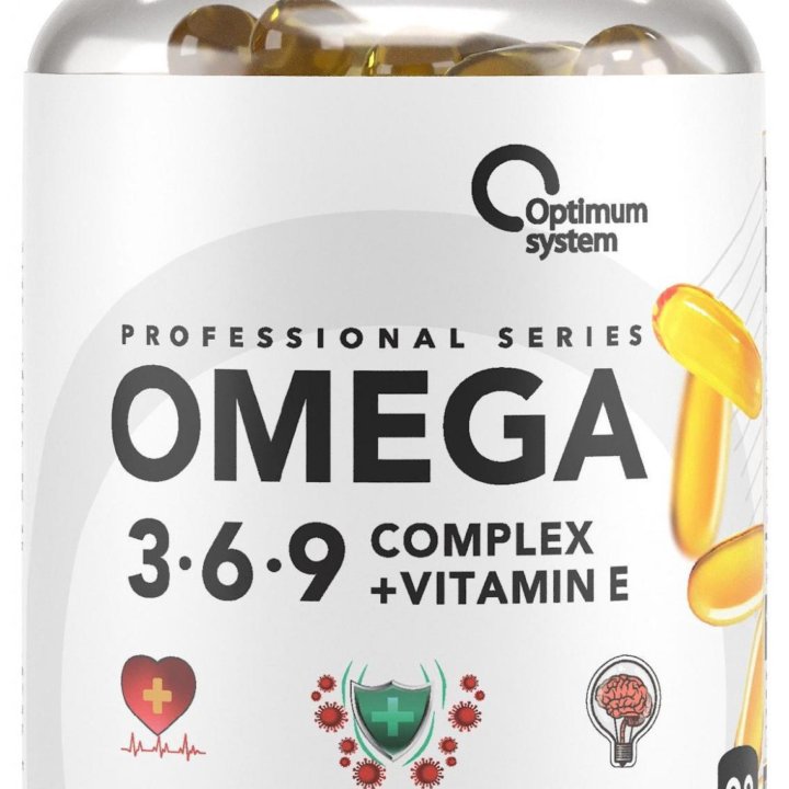 Омега 3 Optimum System Omega 3-6-9 90 капсул в Москве, цена 900 руб ...