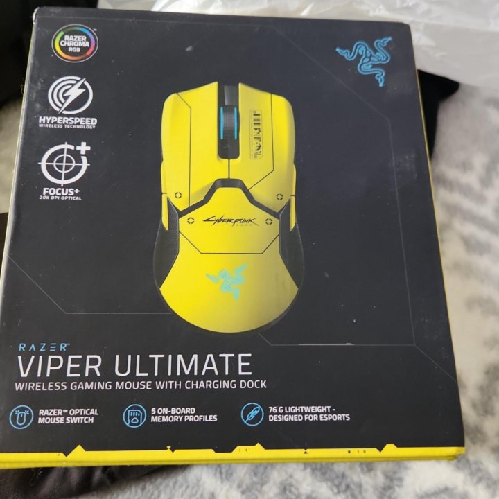Razer viper ultimate cyberpunk купить в Москве, цена 9 500 руб ...