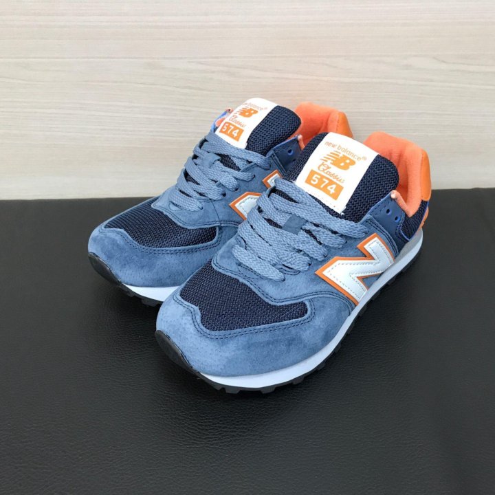 Кроссовки New Balance 574 голубые в Москве, цена 2 900 руб ...