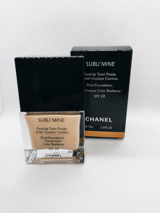 Тональный крем Chanel Subli'Mine Fond de Teint – купить в Кирове, цена ...