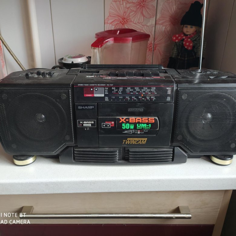 Магнитола Sharp WQ-T237 – купить в Якутске, цена 2 000 руб., продано 25 июня 2020 – Музыкальные ...