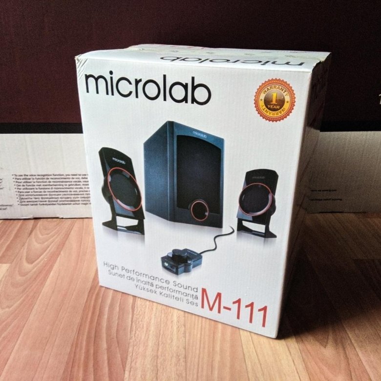 Microlab M-111 – купить в Санкт-Петербурге, цена 1 990 руб., продано 16 августа 2020 – Акустика ...