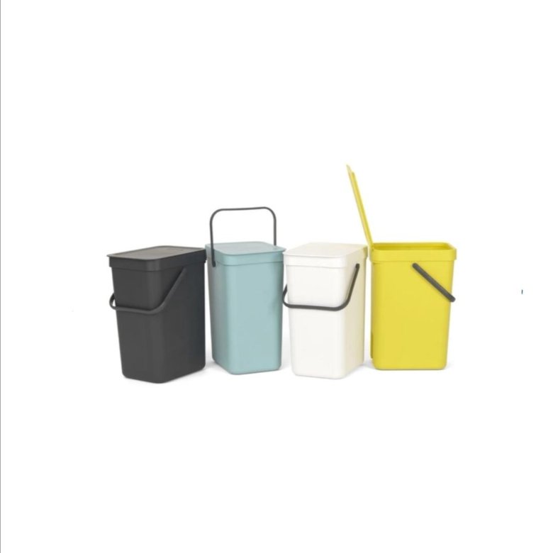 Ведро мусорное Brabantia"Sort & Go" 12л.(Бельгия) – купить в Москве ...