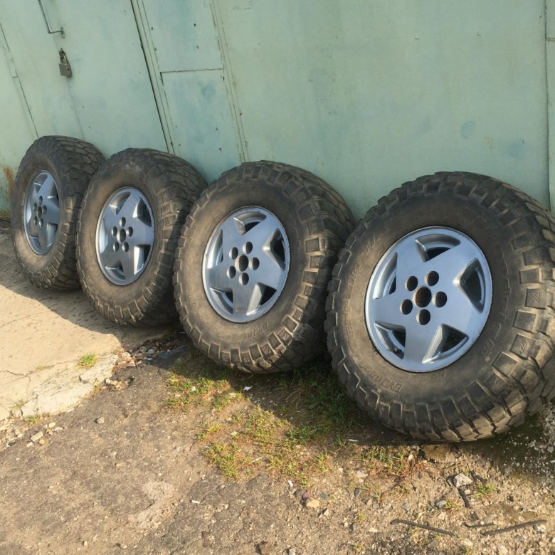 Комплект грязевых колёс на Jeep bf Goodrich – купить в Москве, цена 5 ...