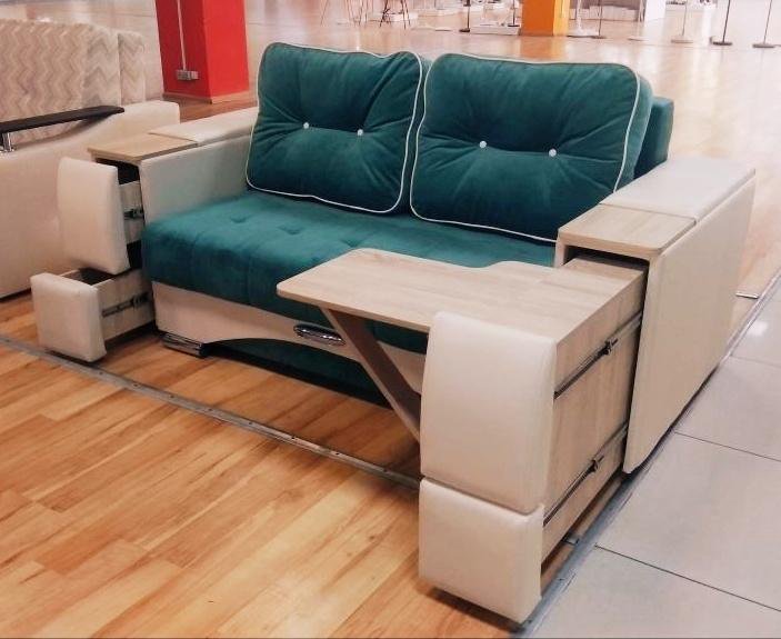 👉Диван кровать со столиком и ящиками – купить в Балашихе, цена 33 950 ...