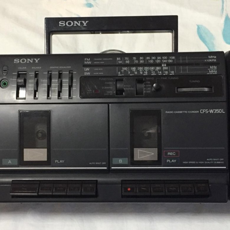 2-х Кассетный магнитофон Sony CFS-W350L – купить в Уфе, цена 3 500 руб ...