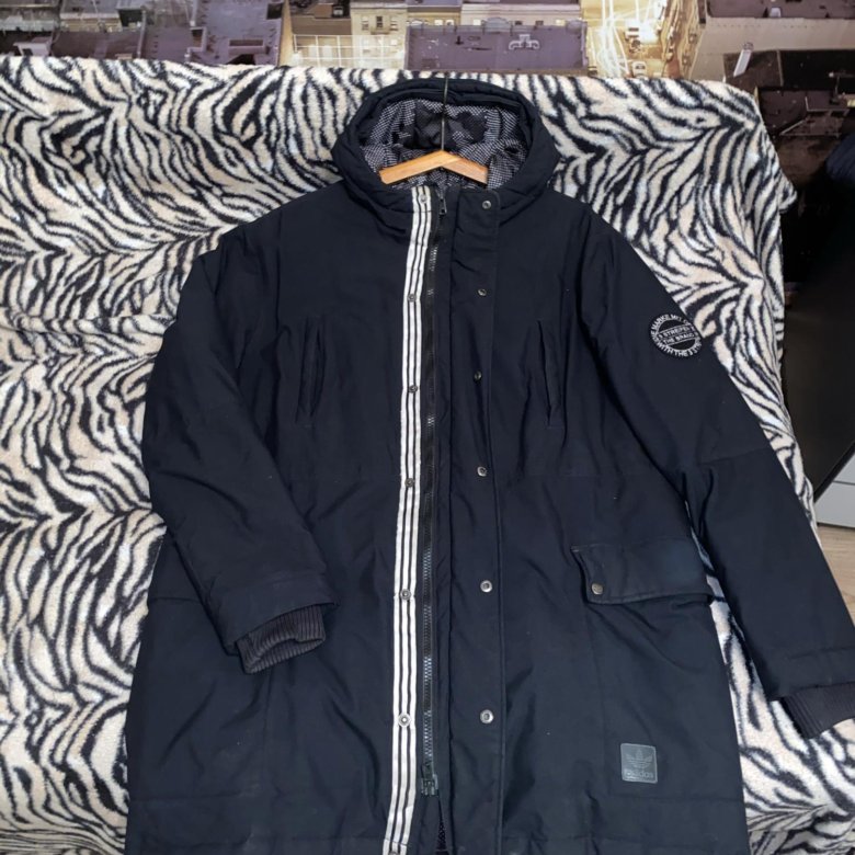 Зимняя мужская куртка Adidas originals – купить в Москве, цена 3 000 ...