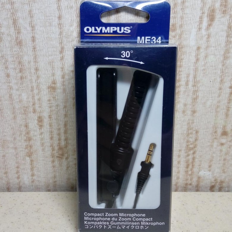 Микрофон Olympus ME34 Compact Zoom Microphone – купить в Москве, цена 1 ...