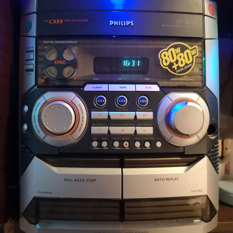 Музыкальный центр Philips FW-C355 (без колонок) – купить в Москве, цена ...