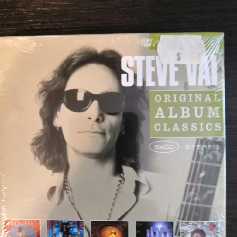 Steve Vai Original Album Classics Box Set 5 CD – купить в Москве, цена ...