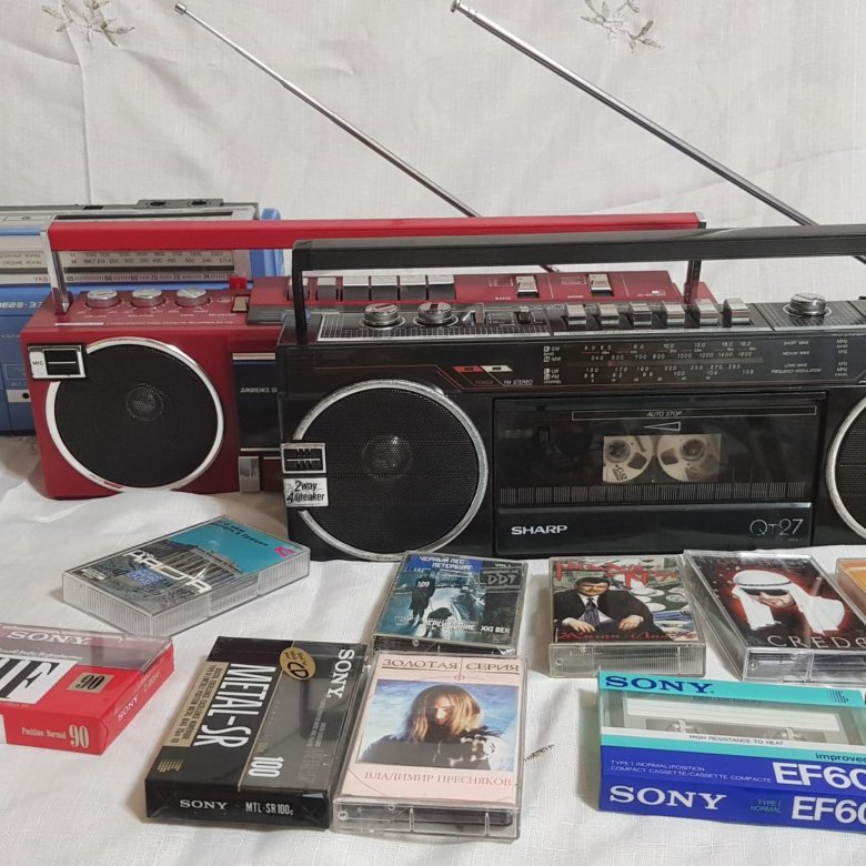 Магнитола Sharp QT27 1986 года выпуска – купить в Москве, цена 4 000 ...
