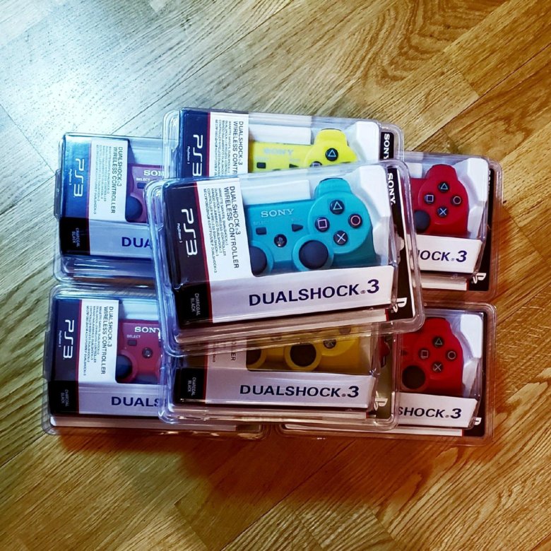 Джойстики Dualshock на Sony PS3 разные цвета – купить в Москве, цена ...