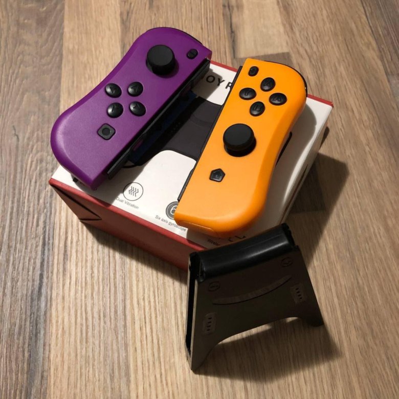 Switch Joy-Con Controllers Neon Purple-Neon Orange – купить в Москве ...