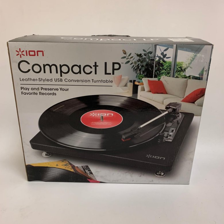 Виниловый проигрыватель ION COMPACT LP – купить в Москве, цена 2 500 ...
