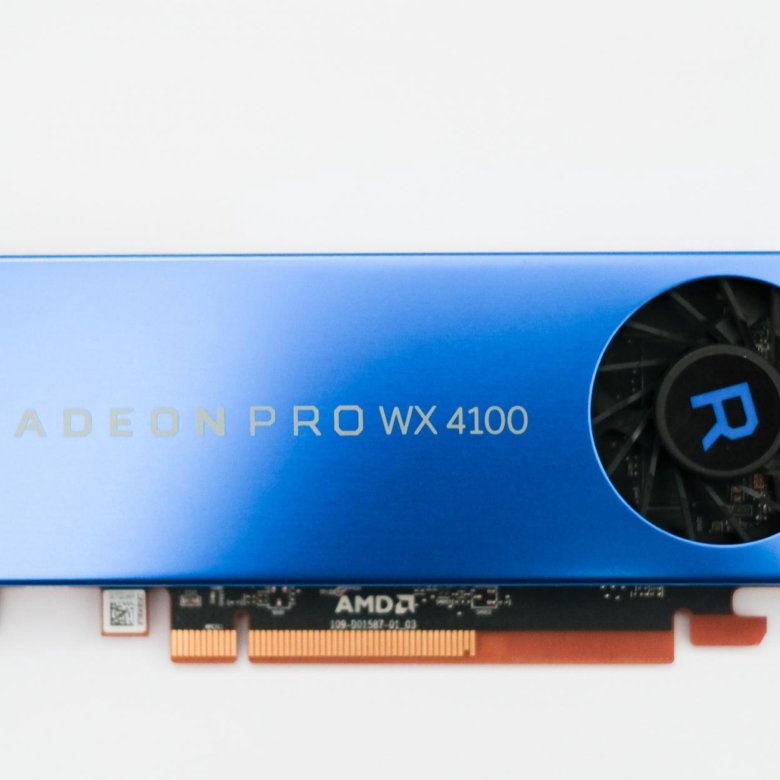 Профессиональная видеокарта AMD Radeon Pro WX 4100 – купить в Санкт ...