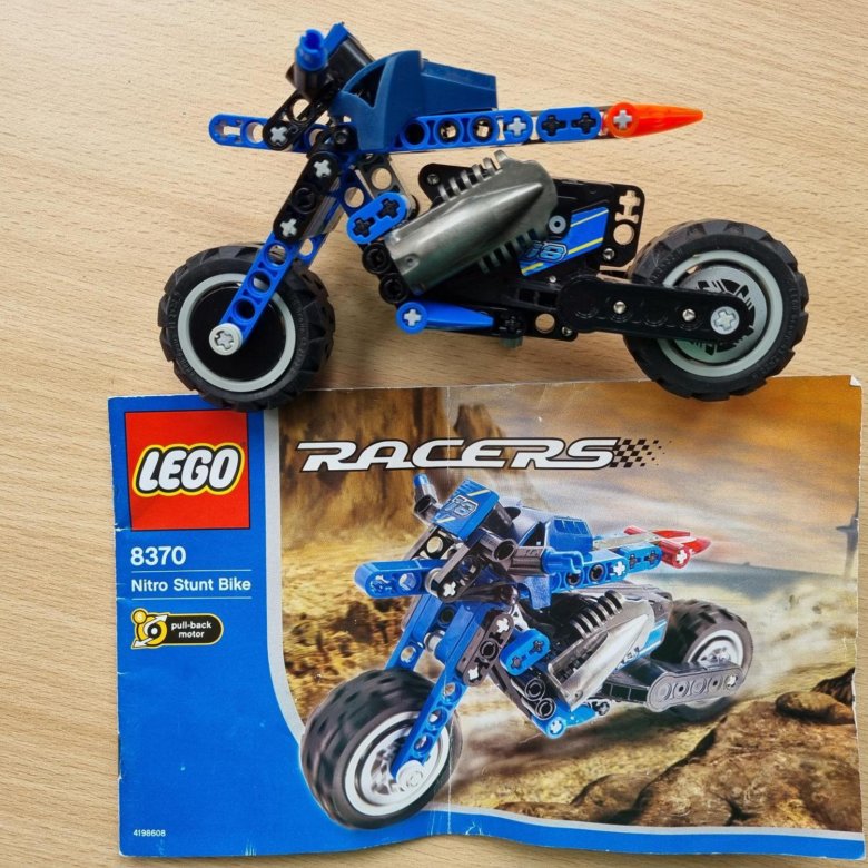 Lego Racers 8370 Nitro 2003г Мотоцикл с мотором – купить в Москве, цена ...