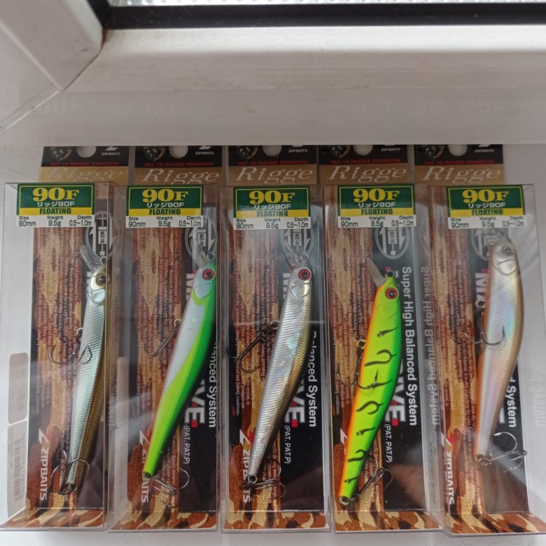 Воблеры Zip Baits Rigge 90F оригинал. – купить в Москве, цена 1 700 руб ...