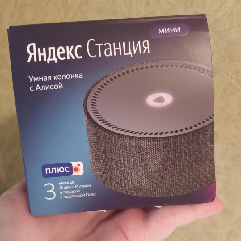 колонка яндекс станция мини – купить в Москве, цена 3 000 руб., продано ...