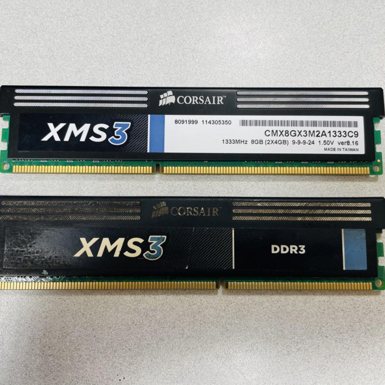 Оперативная память Corsair Cmx8gx3m2a1333c9 8gb купить в