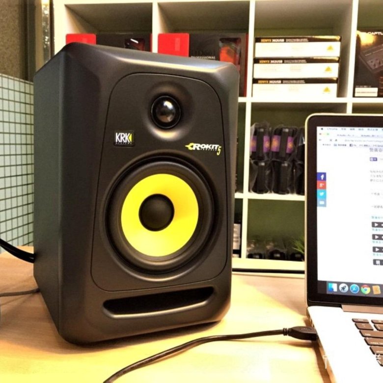 Студийный монитор активная колонка krk 5 g3 – купить в Краснодаре, цена ...