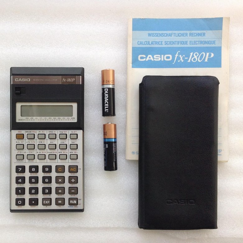 Калькулятор Casio fx-180P ретро 1985г – купить в Хабаровске, цена 3 300 руб., дата размещения ...