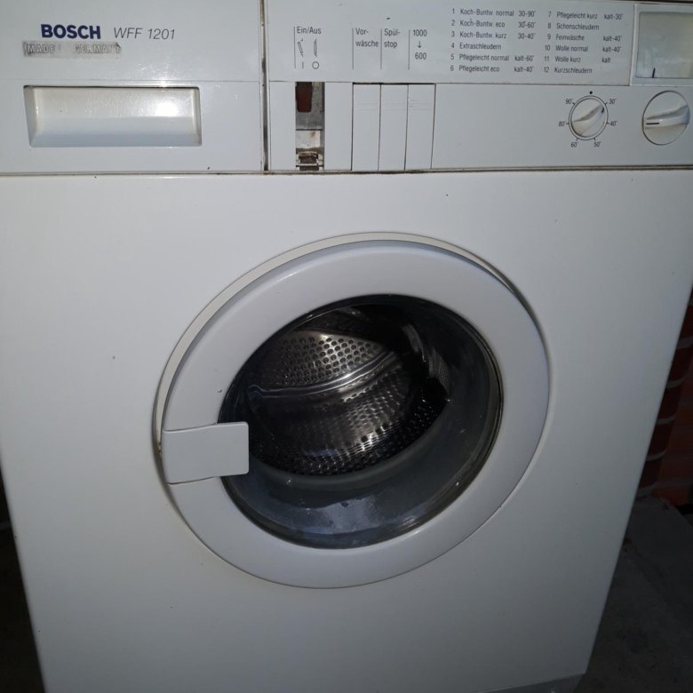 Стиральная машина WFF 1200 Bosch Б/У – купить в Снегире, цена 1 000 руб ...