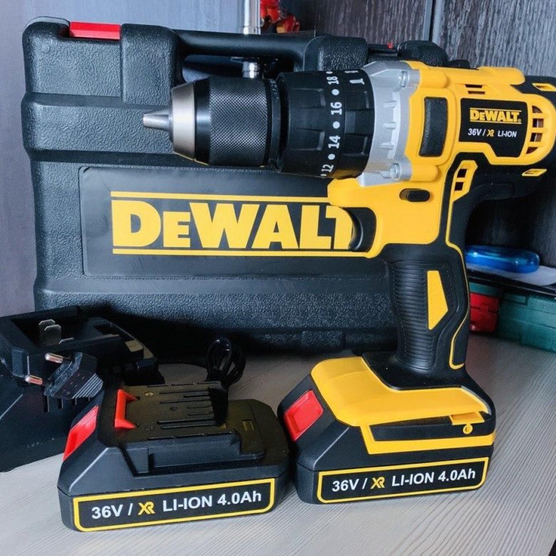 Шуруповерт-перфоратор DeWalt 36V – купить в Москве, цена 6 490 руб ...