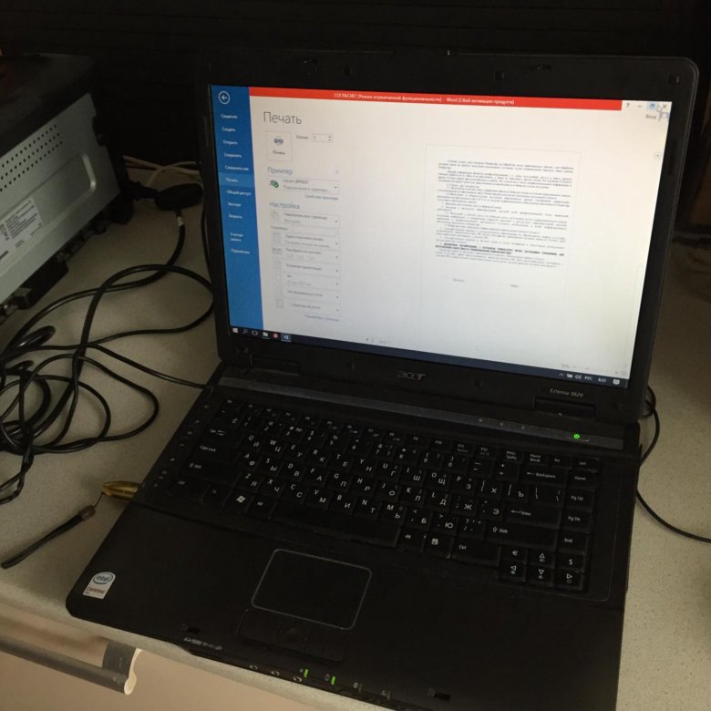 Ноутбук Acer – купить в Якутске, цена 4 000 руб., дата размещения: 18. ...