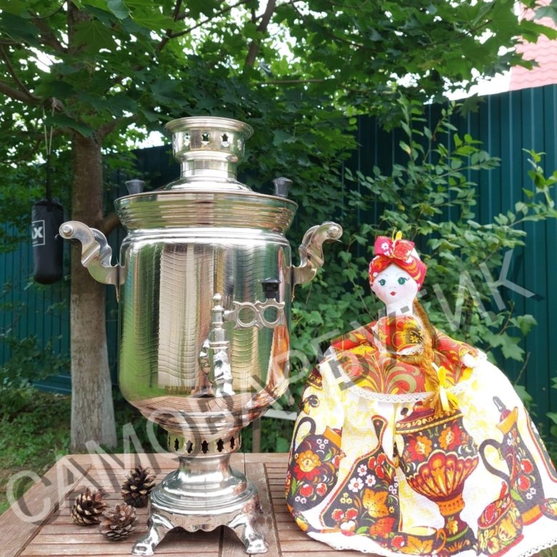 Самовар на дровах, углях и шишках. Tula – купить в Москве, цена 9 998 ...