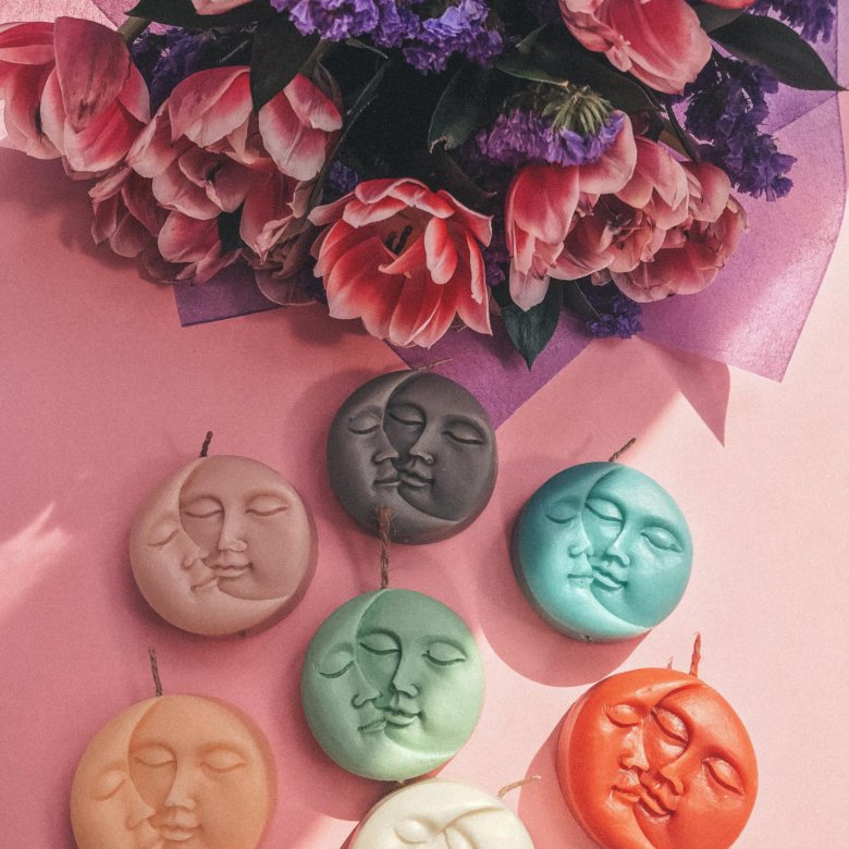 Свечи Луна /солнце – купить в Москве, цена 250 руб., дата размещения: 01.06.2024 – Оформление ...