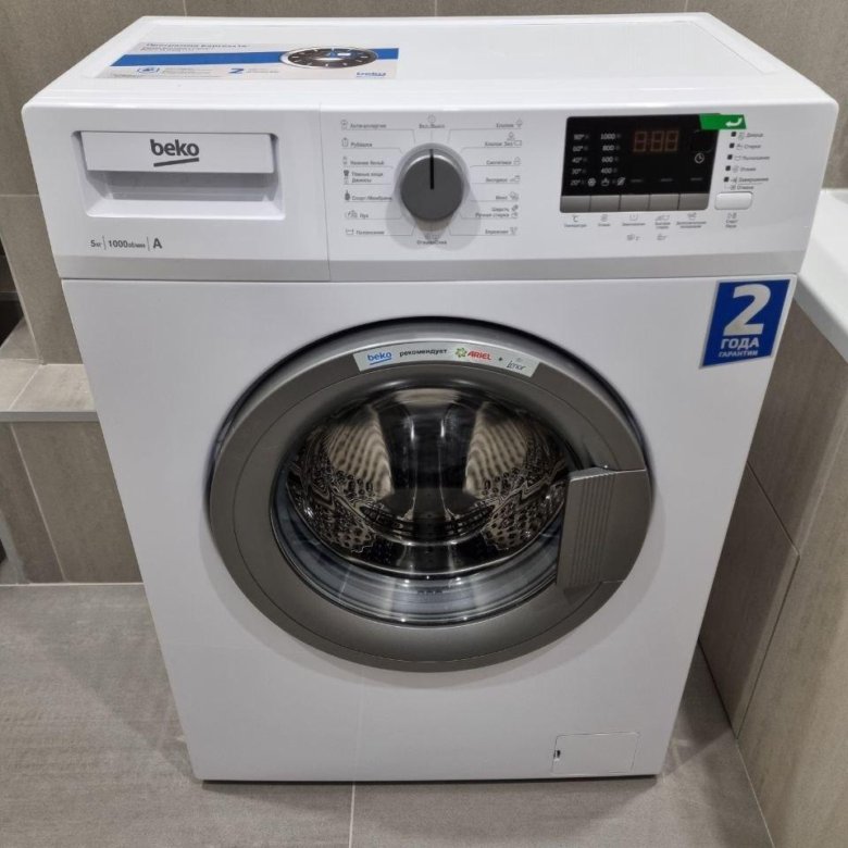 Стиральная машина Beko WRS55P2BSW – купить в Москве, цена 14 000 руб ...