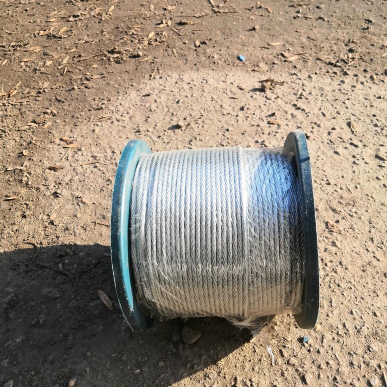 Трос 4 мм оцинкованный 200 метров – купить в Хабаровске, цена 8 900 руб ...