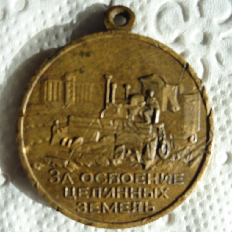 Медаль "За освоение целинных земель". – купить в Новосибирске, цена 600 ...