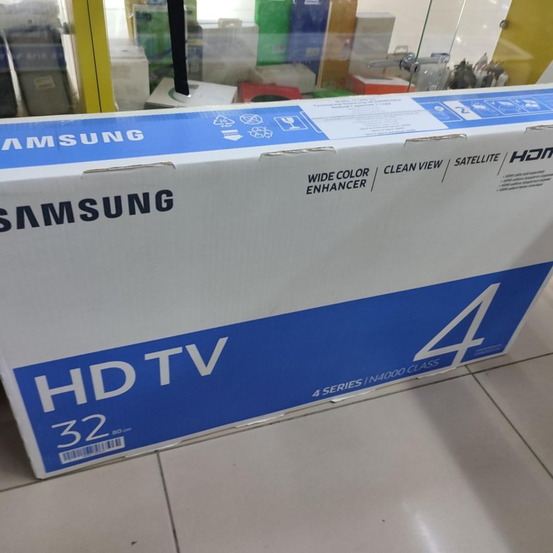 Телевизор белый Samsung ue32n4010au Новый – купить в Ижевске, цена 20 ...