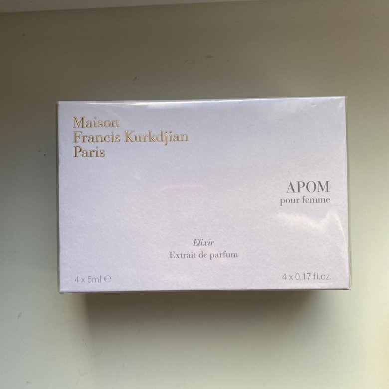 Maison Francis Kurkdjian APOM – купить в Москве, цена 8 500 руб., дата ...