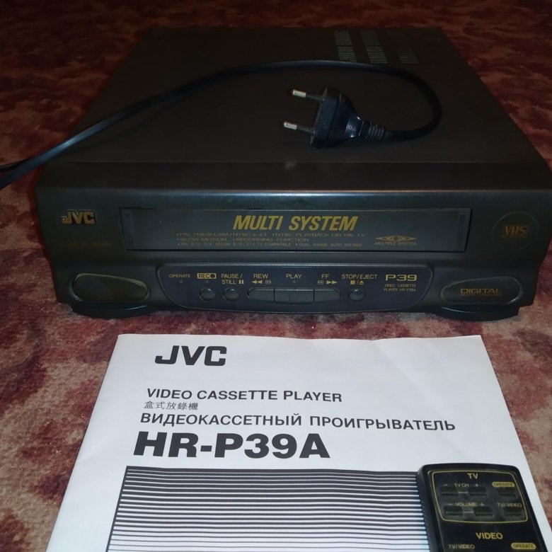 Кассетный видеоплеер JVC. – купить в Ярославле, цена 250 руб., дата ...