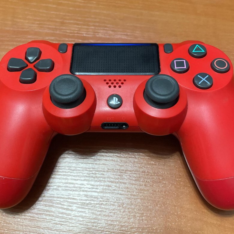 Геймпад dualshock 4 ps4 v2 красный оригинал – купить в Санкт-Петербурге ...