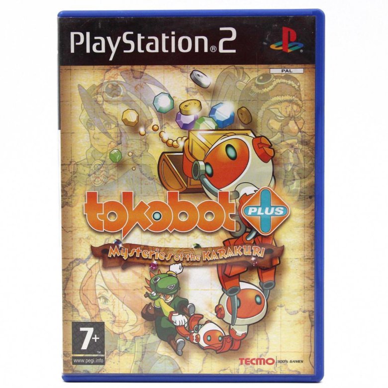 Tokobot Plus Mysteries Of The Karakuri для PS2 – купить в Москве, цена ...
