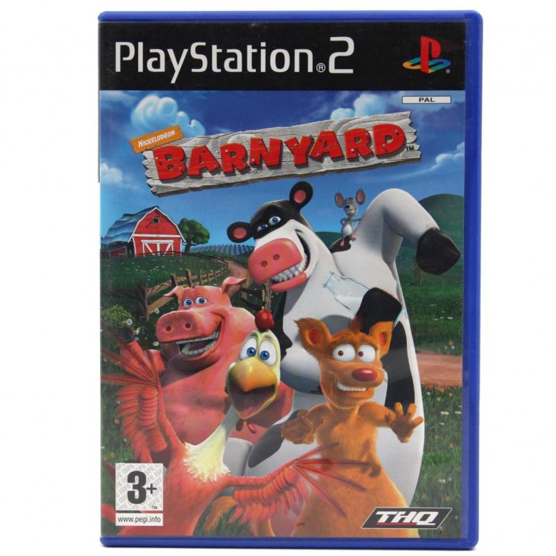 Рога и копыта - Barnyard для PS2 – купить в Москве, цена 1 990 руб ...