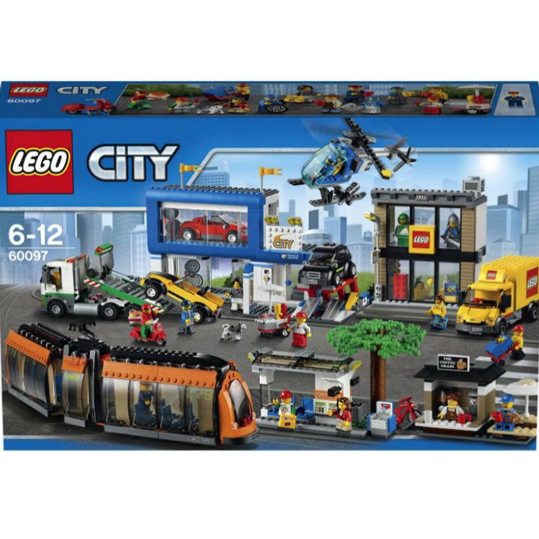 Lego City 60097 Городская Площадь – купить в Москве, цена 11 500 руб ...