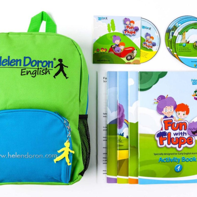 Набор Helen Doron “Fun with Flupe” английский язык – купить в Москве ...