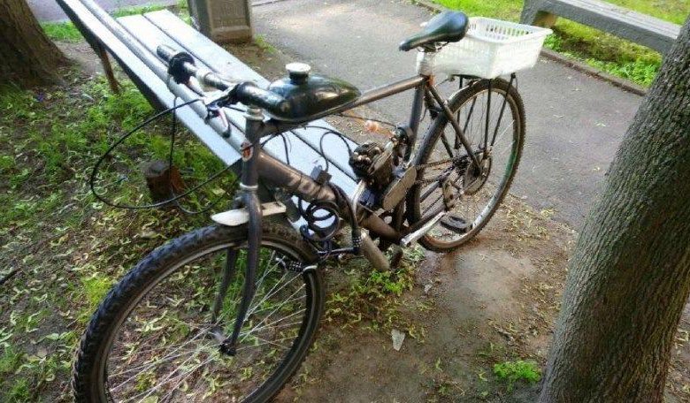 Велосипед с двигателем – купить в Санкт-Петербурге, цена 13 000 руб ...
